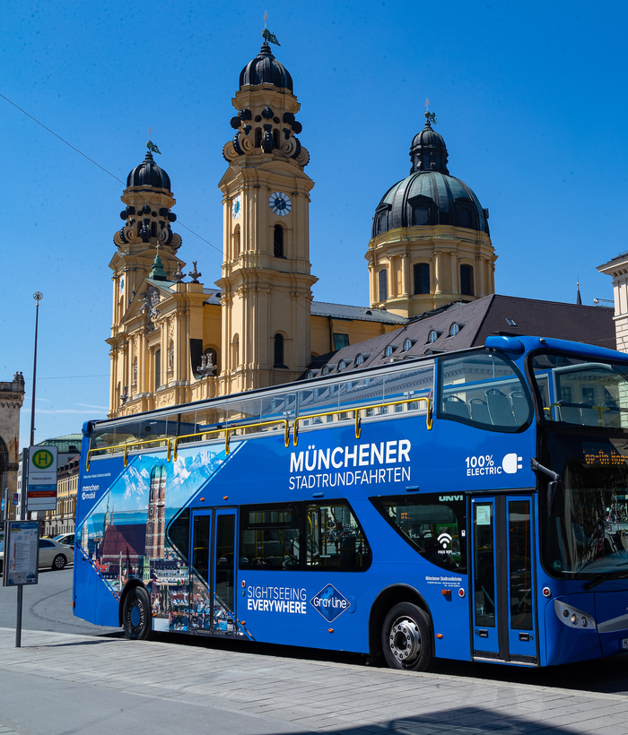 Munich sightseeing & city tour with Münchener Stadtrundfahrten